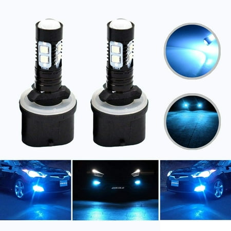 HOCOLO 880 Ice Blue Fog Light DRL -Extremely Bright Max 100W High Power ...