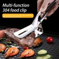 Sunjoy Tech 304 Stainless Steel Spatula Tong Hollow Anti-scald Long ...