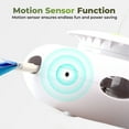 All For Paws 3-in-1 Interactive Cat Toy with Motion Sensor, USB ...