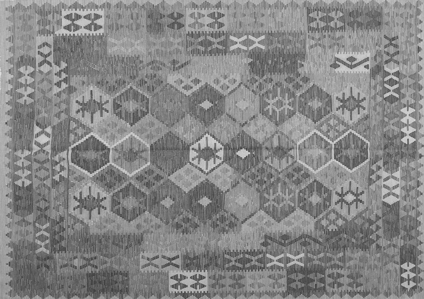 Ahgly Company Indoor Rectangle Southwestern Gray Country Area Rugs, 6 ...