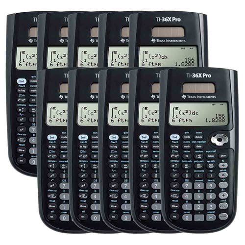 Texas Instruments TI36X Pro (10-Pack) TI-36X Pro MultiView Scientific ...