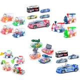 Light Up Transparent Car Toy for Kids 1:32 Electric Universal Inertia ...