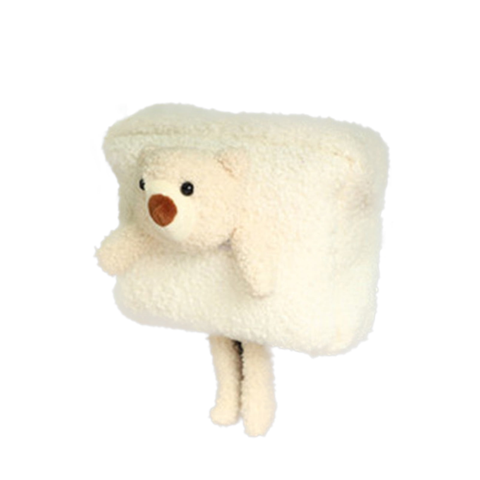 Wharick Tissue Box Cover, Car Tissue Holder Plush Hanging Adjustable ...