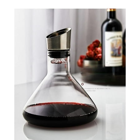 Wine Separator Big Bottle Handmade Crystal Red Wine Brandy Champagne ...