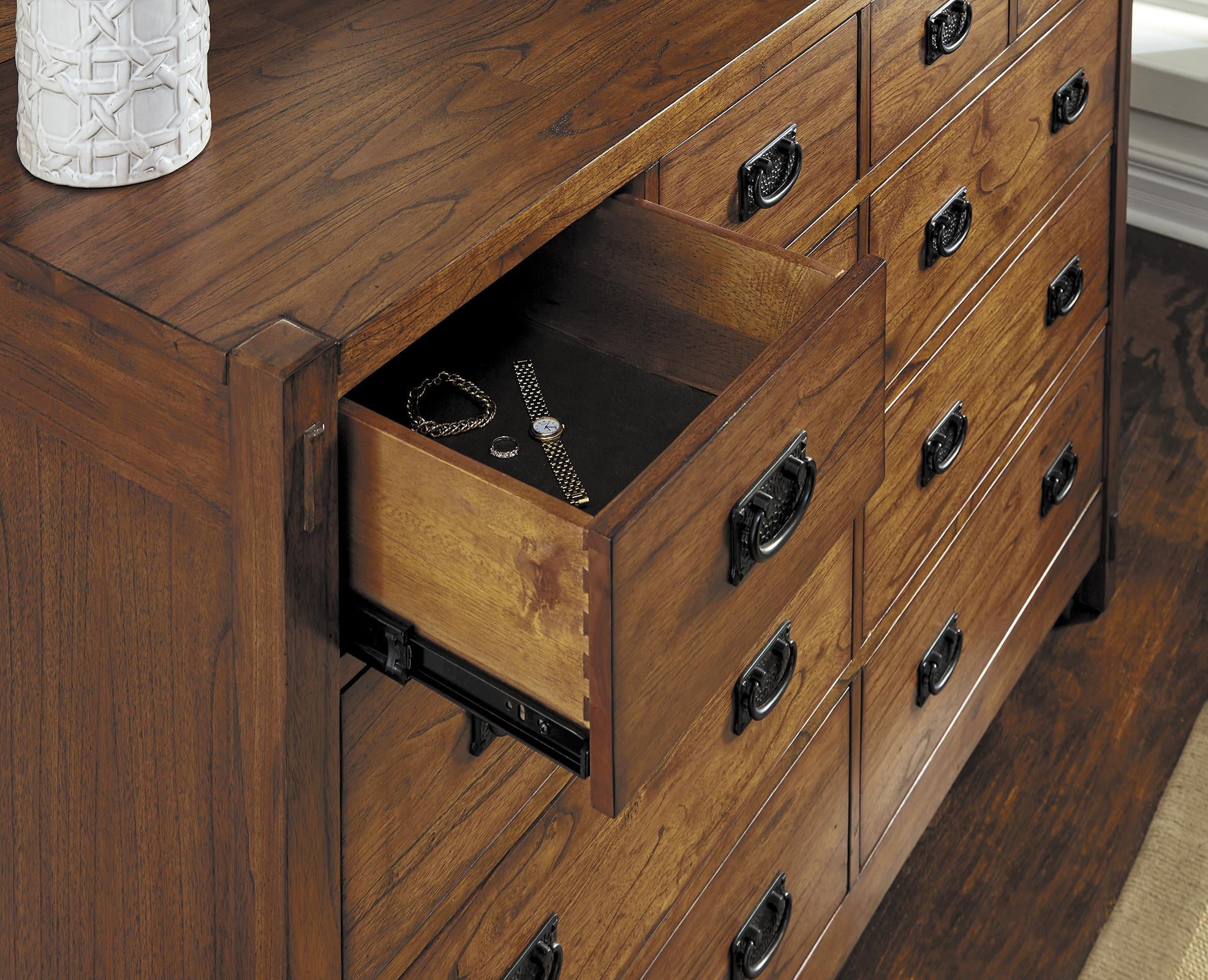 A-America Mission Hill King 10 Drawer Dresser - Walmart.com - Walmart.com