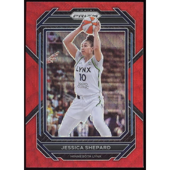 2023 Panini Prizm Jessica Shepard #33 Red Wave - Walmart.com
