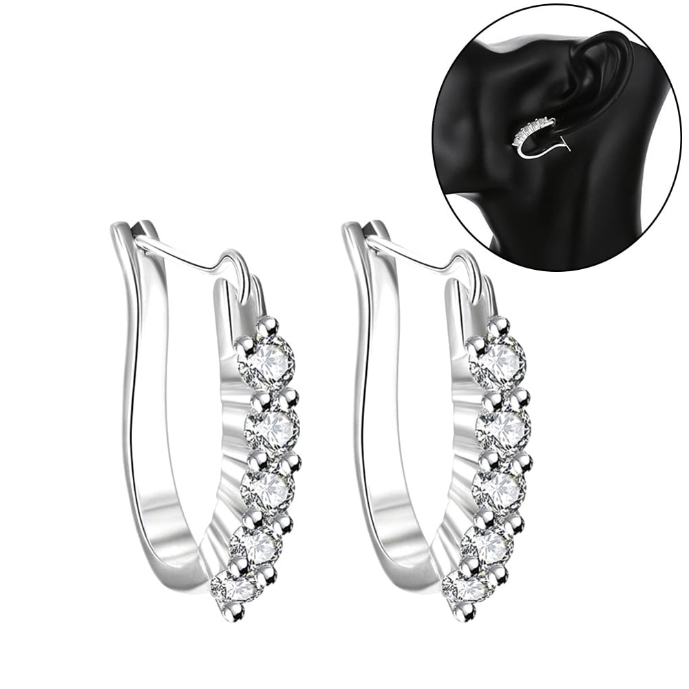 Click here for Trayknick Women Cubic Zirconia Inlaid Silver Plate... prices