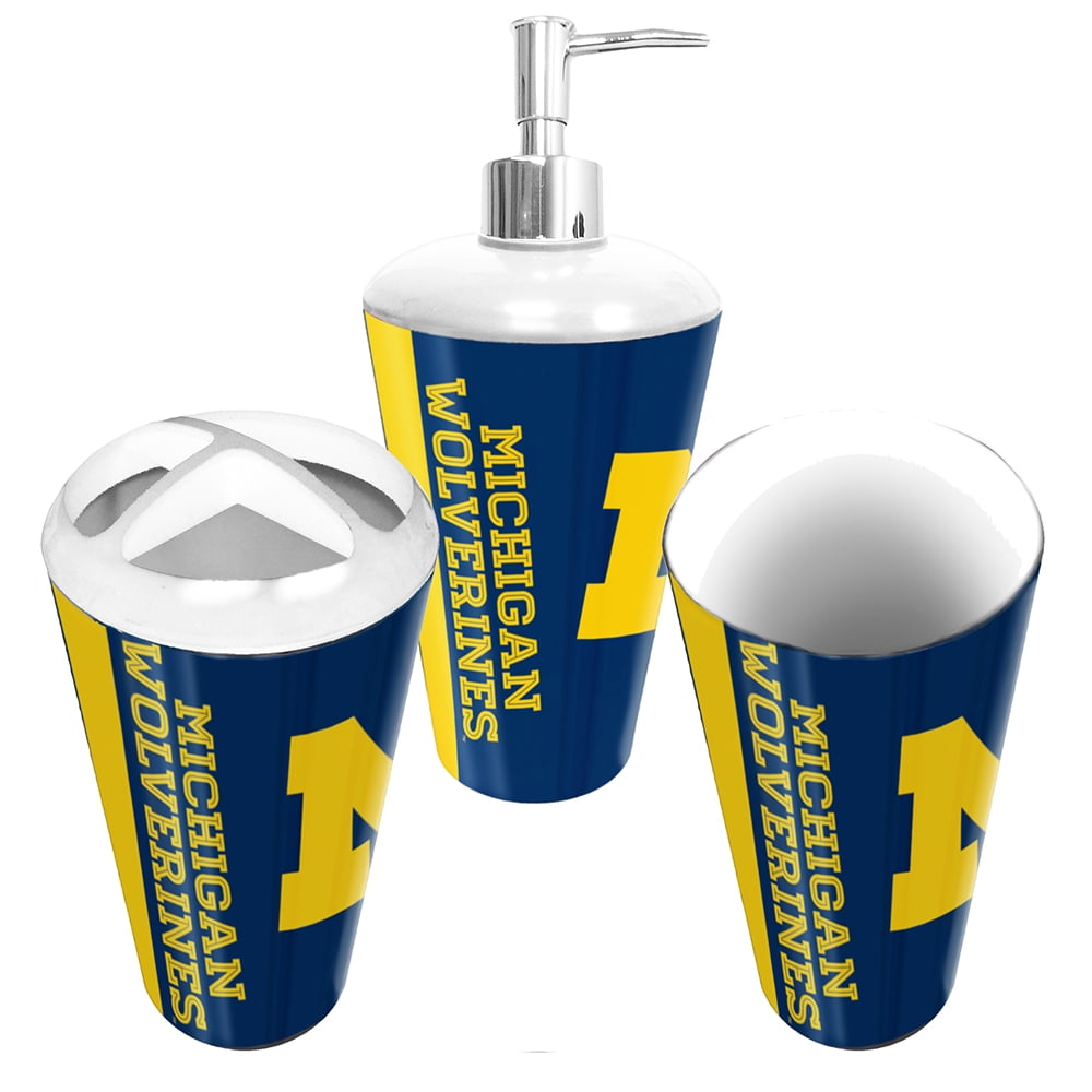 Michigan Wolverines Bathroom Accessories – Rispa