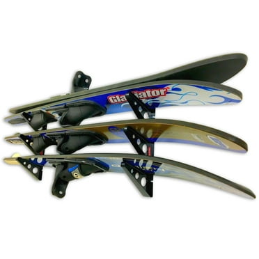 StoreYourBoard Ski Storage Multi Rack, Horizontal Wall Mount, Skis and ...