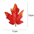 ULTNICE Party Organizers Artificial Maple Leaf Accessories Assorted ...