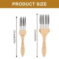 Artist Paint Brushes 4/6 Teeth Paint Brush Multi-Tooth Painting Brush ...