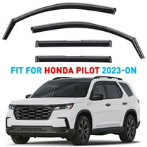 GrandWheel Co Window Deflectors Smoke Tinted In-Channel Side Window ...