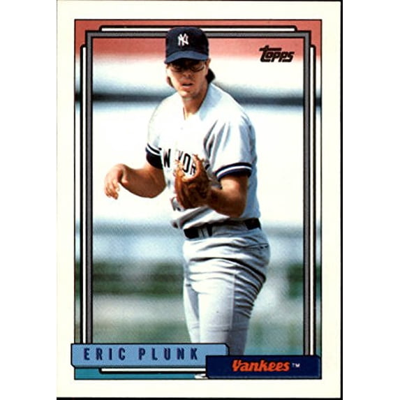 1992 Topps #672 Eric Plunk MLB Baseball Trading Card - Walmart.com