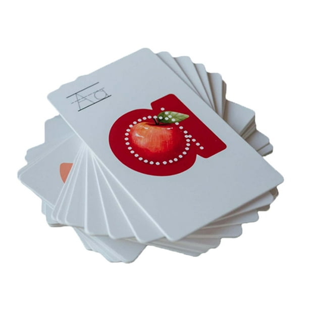 ABC Flashcards Tarjetas Flash Del Alfabeto Reconocimiento Letras para ...