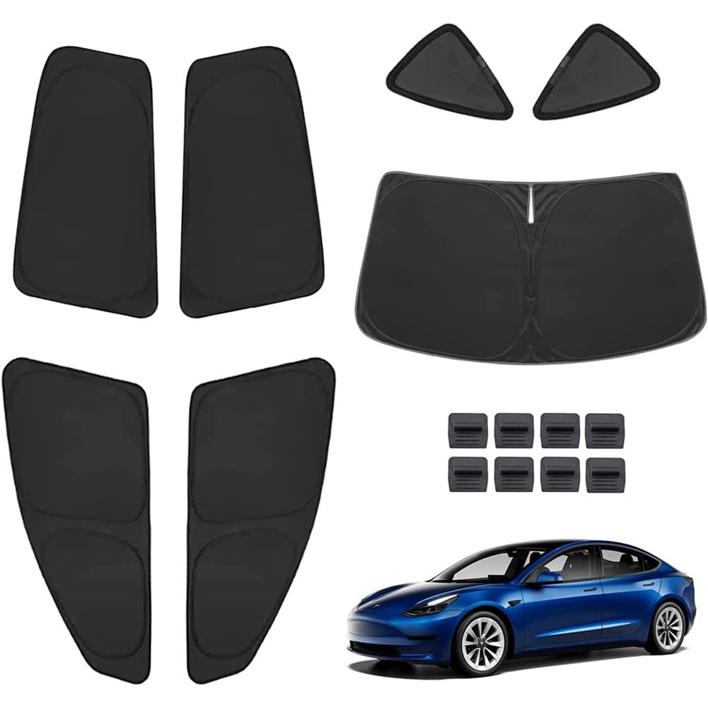 Window sunshade for custom fit 2019-2022 Tesla Model Y upgraded ...