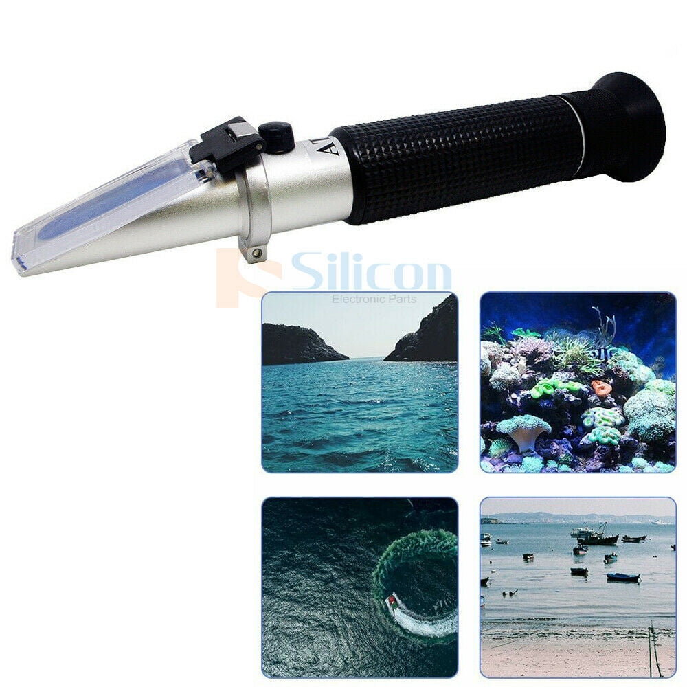Reef HD Portable Salinity Refractometer with Temp Compensation marine ...