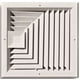 Truaire 3 Way Aluminum Square Ceiling Diffuser, 8 In. X 8 In. - Walmart.com