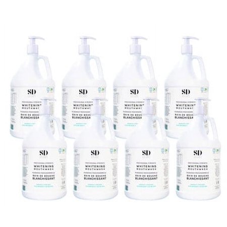 Spa Dent Naturals Advanced Coconut Sea Salt Whitening Mouthwash(8/CASE ...