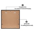 20x20 Sindcom Collage Picture Frame, Black - Walmart.com