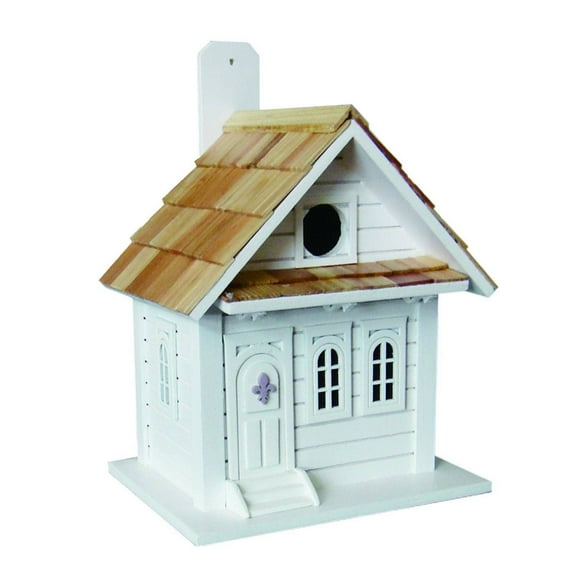 Home Bazaar Beachside Cottage Birdhouse - Yellow - Walmart.com