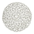 Gray Woven Paper Round Placemat (Set of 6) - Walmart.com