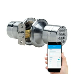 Master Lock BCO0415 Satin Nickel Biscuit Passage Entry Door Knob - Walmart.com - Walmart.com