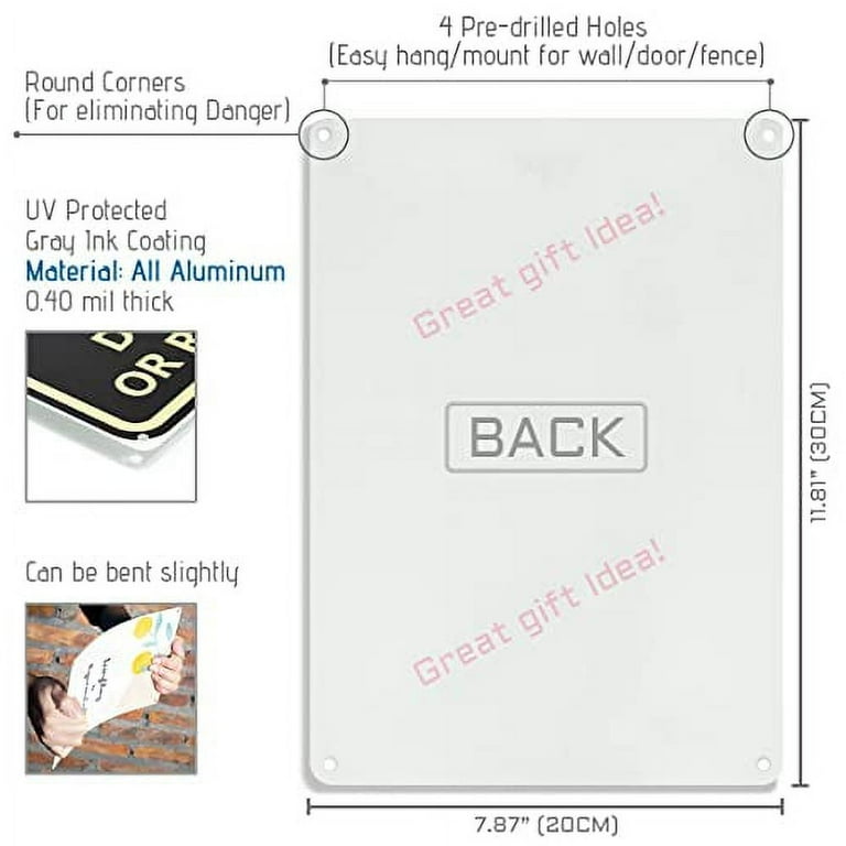 Porch Delivery Instructions Package Delivery Sign - Please Deliver All ...