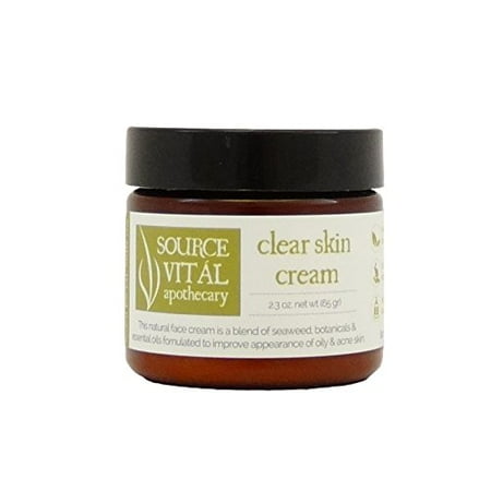 clear Skin cream By Source Vital Apothecary - Facial Moisturizing ...