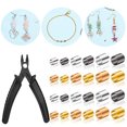 2200pcs Crimp Beads Set Crimp Tubes with Crimping Pliers Jewelry Making ...