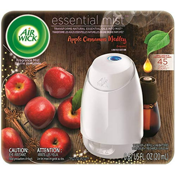Air Wick Essential Mist, Essential Oil Diffuser, (Diffuser + 1 Refill ... Air Wick Essential Mist, Essential Oil Diffuser, (Diffuser + 1 Refill ...