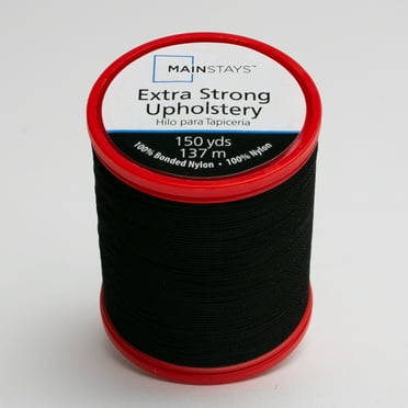 Coats & Clark Upholstery Black Nylon Thread, 150 Yards - Walmart.com