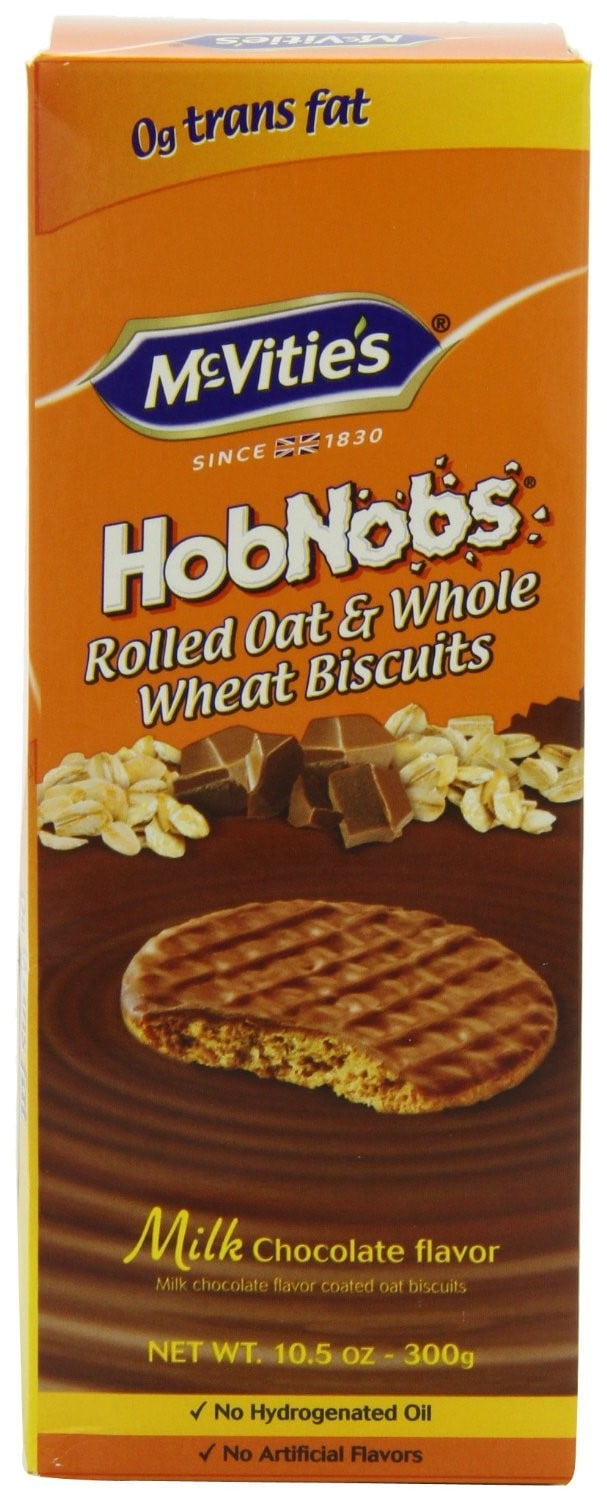 McVities Milk Chocolate Hob Nobs, 10.5 Ounce - Walmart.com - Walmart.com