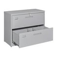 MIIIKO Lateral File Cabinet 2 Drawer with Lock, Filing Cabinet Home ...