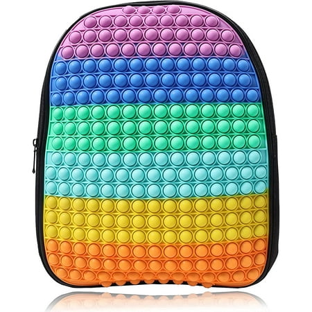 Fidget Backpack,pop-on-it Backpack,fidget School Book Bags For Kids ...