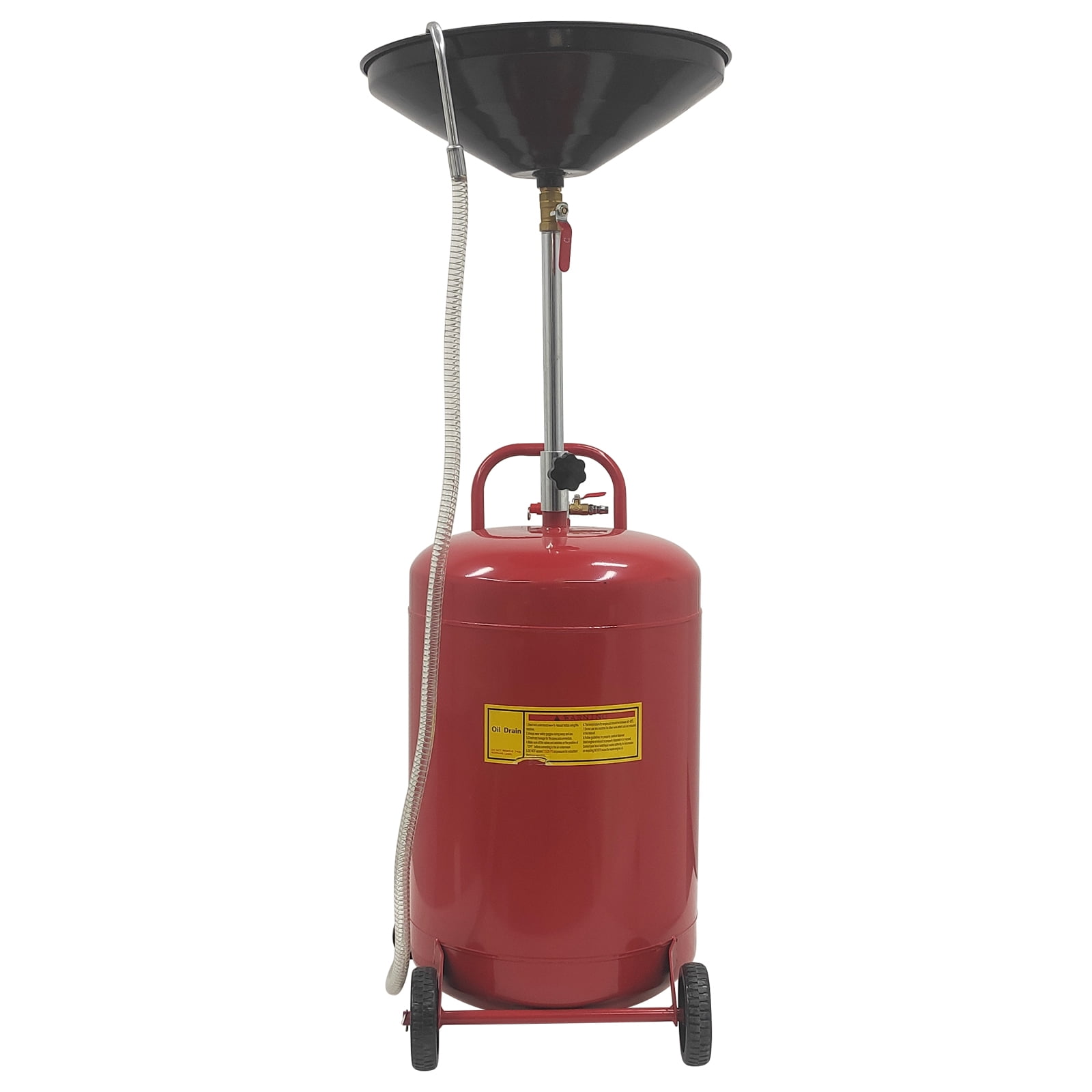 INTBUYING 20 Gallon Portable Waste Oil Drain Tank Air Operated Pan ...