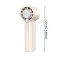 Portable Semiconductor Cooling Handheld Fan Cold Compress Rgb Light 3 ...
