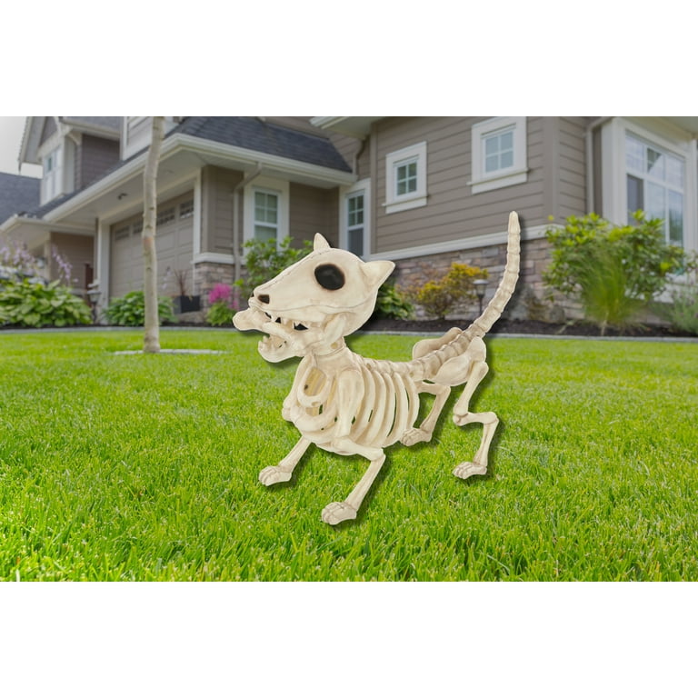 Dog Skeleton Yard Decoration
