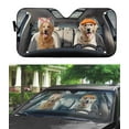 Golden Retriever Family Car Sunshade For Dog Lovers - Walmart.com