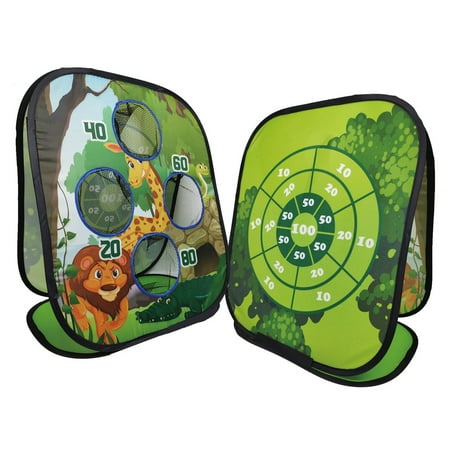 Folding Sandbag Toss Game Tent Portable Safe Throwing Game Set Indoor ...