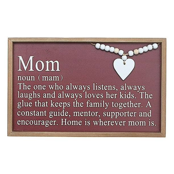 IH Casa Decor Framed Definition Of Mom Sign - Walmart.ca