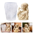 African Lady Figurine Silicone Molds Multipurpose Silicone Mould For ...