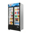 VITLIFE 26 Cu.Ft. Commercial Merchandiser Refrigerator, 2 Glass Door ...