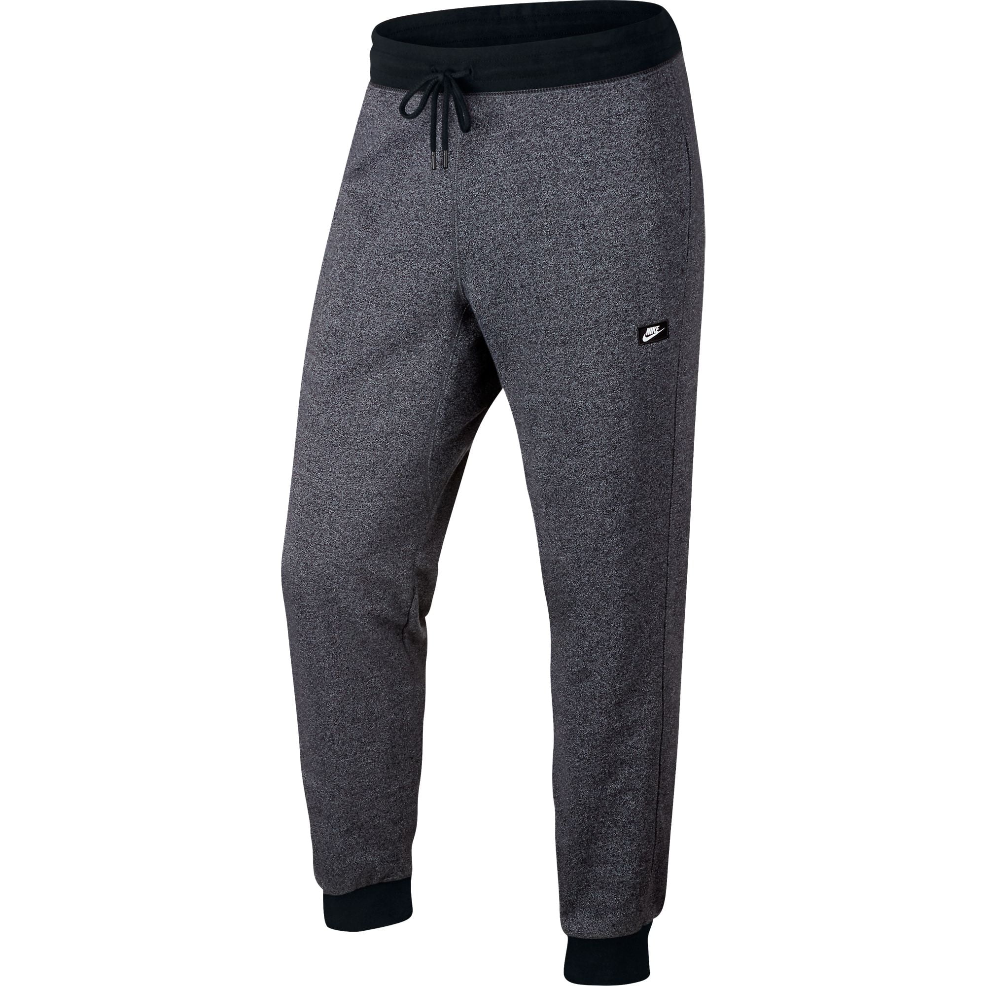 Nike Aw77 French Terry Shoebox Cuffed Mens Jogger Pants Grey Black