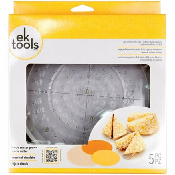 Ek Circle Scissor Pro Circle Cutter, 1-6" - Walmart.com