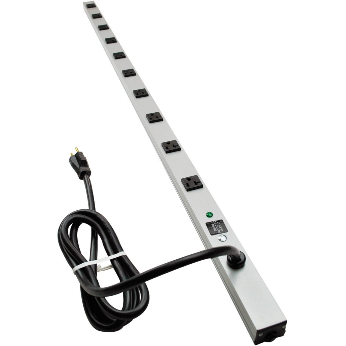 Wiremold CabinetMate Plug-In Outlet Center Unit / 120V/20A/48" Long/10 ...