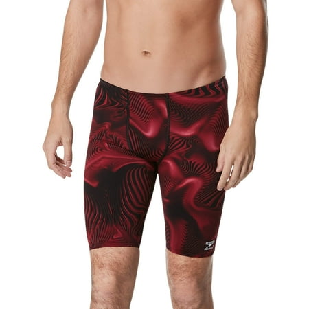 Speedo Men's Swimsuit Jammer Endurance+ Printed Team Colors, Fusion ...
