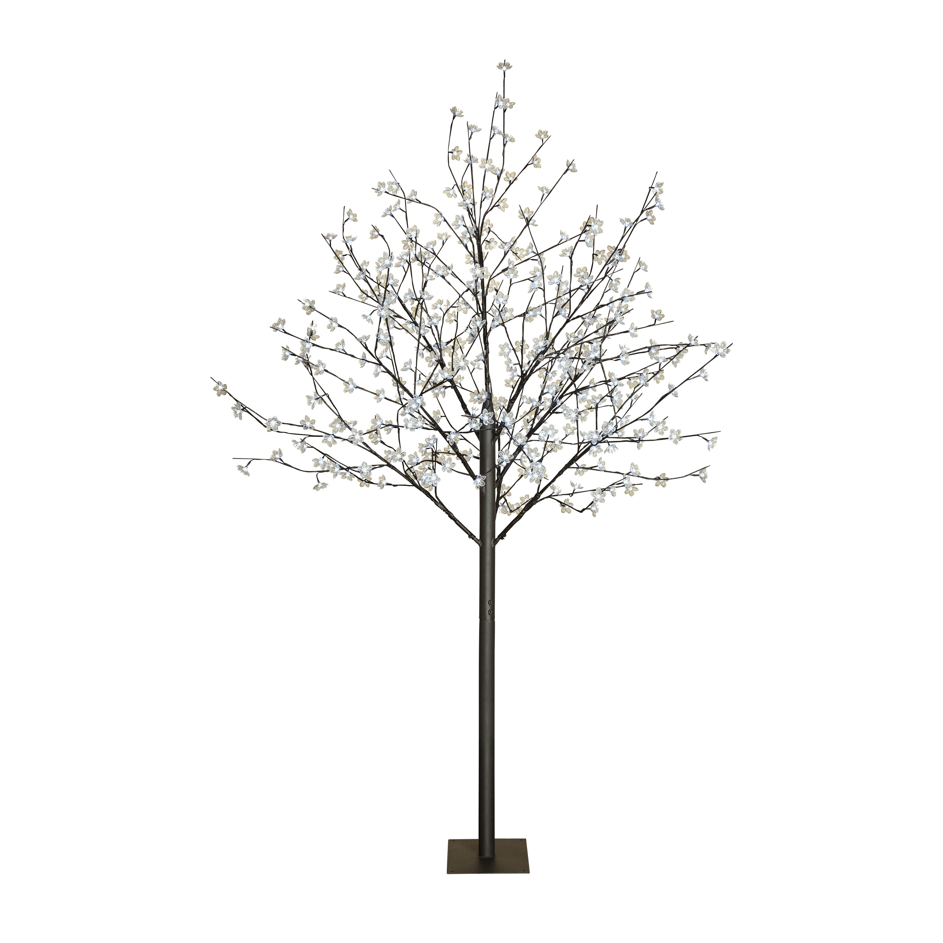 8-Foot Tall Multi-Function Flower Tree With 400 Cool White Lights ...