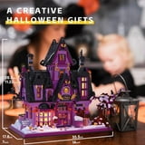 NAYIHOOP Halloween Haunted House Building Sets with Light for Boy Girls ...