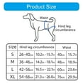 Dog Mobilities Assistance Belt Adjustable Waist Closures Pet Rear Leg ...