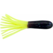 Rainbow Plastics Lil' Lightning Spoon Lure, Chartreuse/Fluorescent Red ...